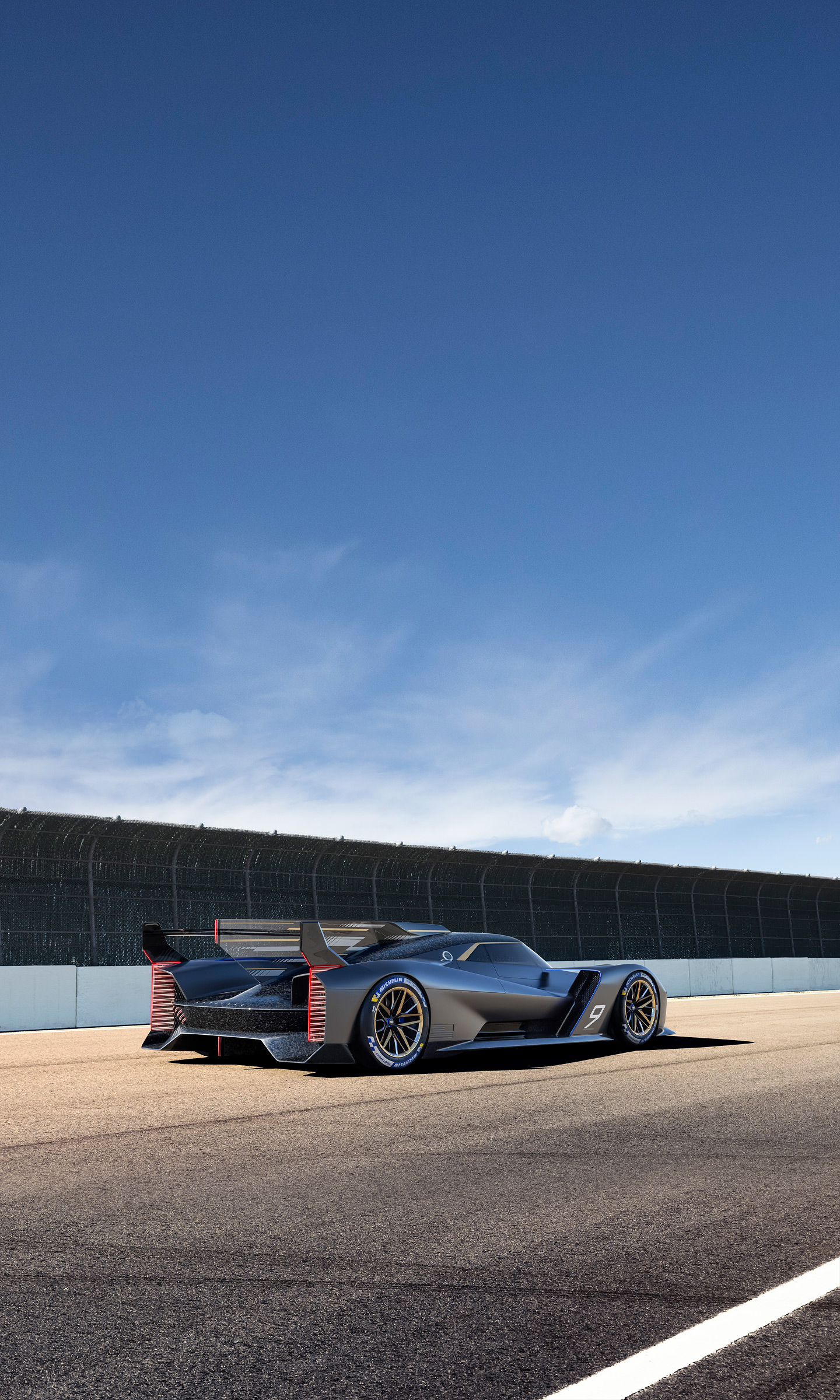 2023 Cadillac Project GTP Hypercar - Rear Three-Quarter Phone ...